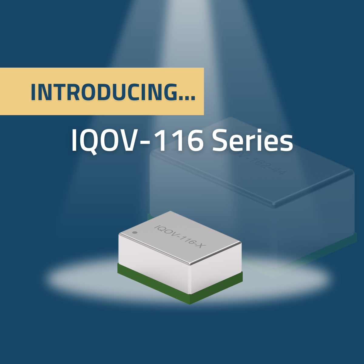IQD launch new small form OCXO IQOV-116